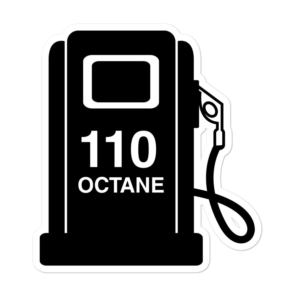 "110 Octane" Vinyl Decal – Schneider Precision Motorsports